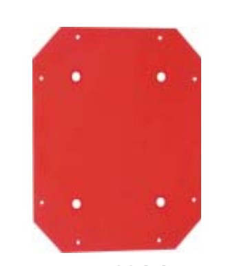 Stainless Steel One Piece Security Mirror - 8" x 9¾" at Anchortex ...