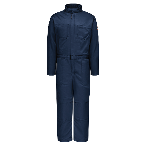 Bulwark CLC8NV Flame Resistant Deluxe Insulated Coverall - Ex...