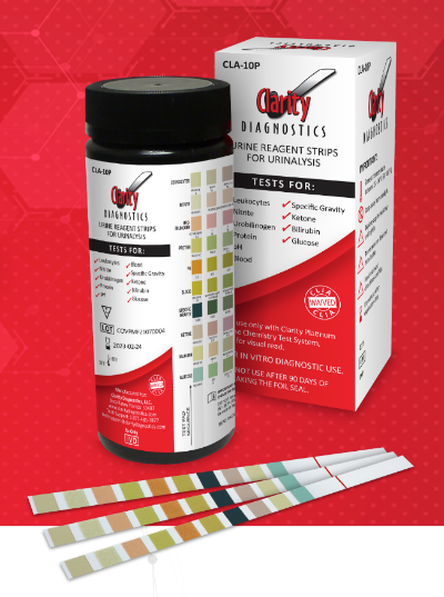 Clarity Diagnostics CLA-10P Clarity Platinum 10 Parameter Urinalysis ...