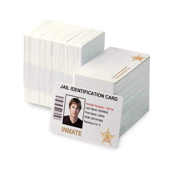 Clincher Plastic Inmate ID Cards for Inmate Identification | Anchortex ...