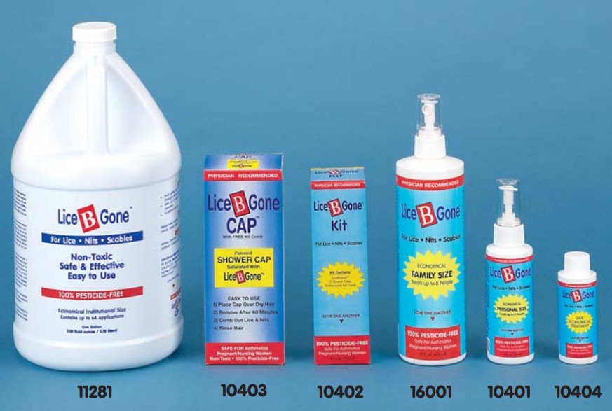 Lice B Gone Safe and Effective Lice & Nit Shampoo | Anchortex ...