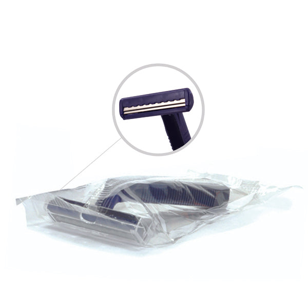 RAZ2B Twin Blade Razors - Navy Blue Handle - Bagged | Anchort...
