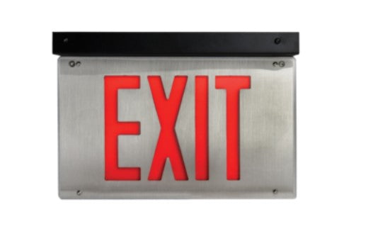 Shat-R-Shield Lighting Ironclad Correctional EXIT Sign | Anchortex ...