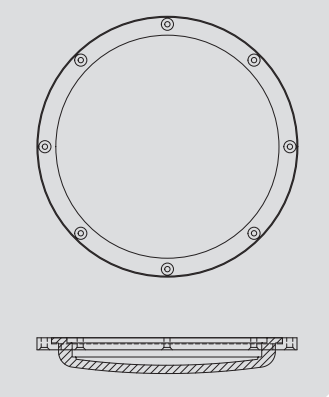 Shat-R-Shield Lighting Ironclad VR Pro Tamper- and Vandal-Resistant ...