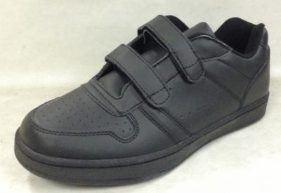 Men's Leather Velcro Sneakers - Prisons, Jails | Anchorte...