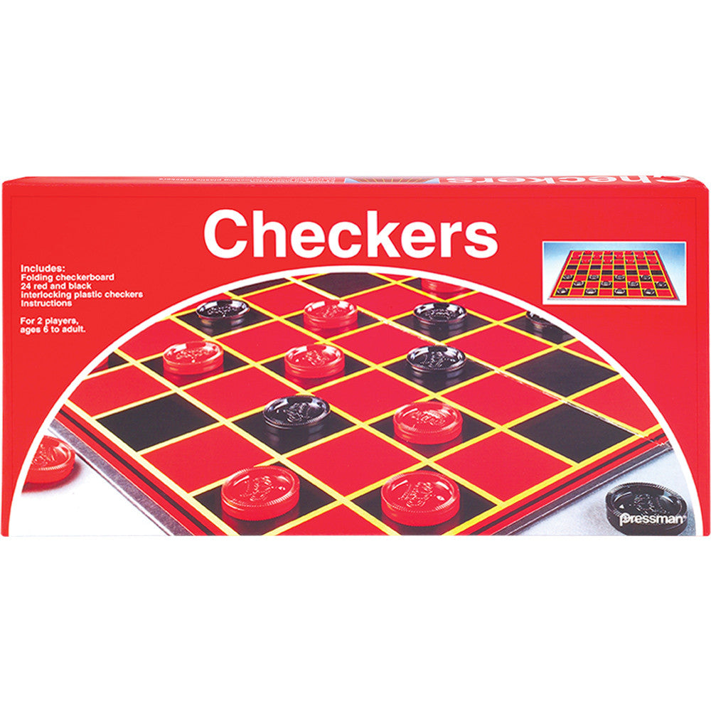 Classic Checkers Set - Games for Hospitals, Prisons, Institutions ...