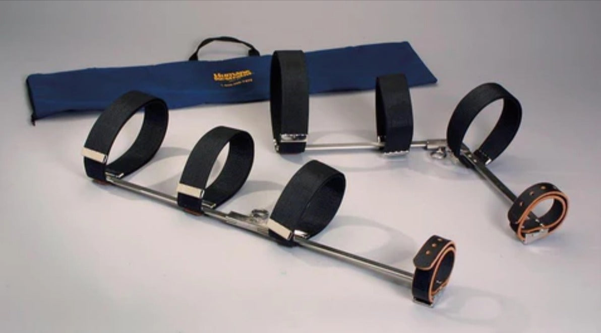 Humane Restraint Transport Leg Brace Kit | Anchortex