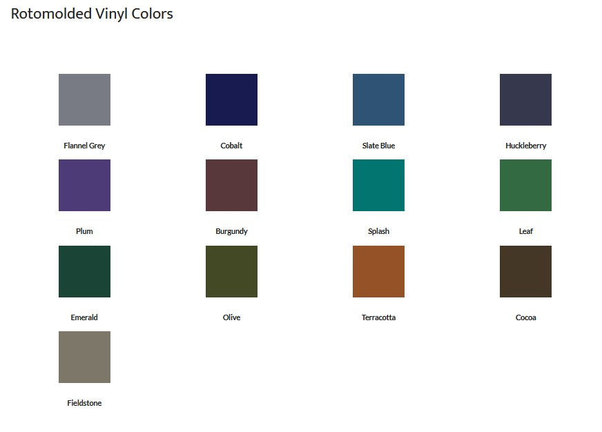 Moduform 520-10 Roto-Molded Widebody Lounge Chair / Settee