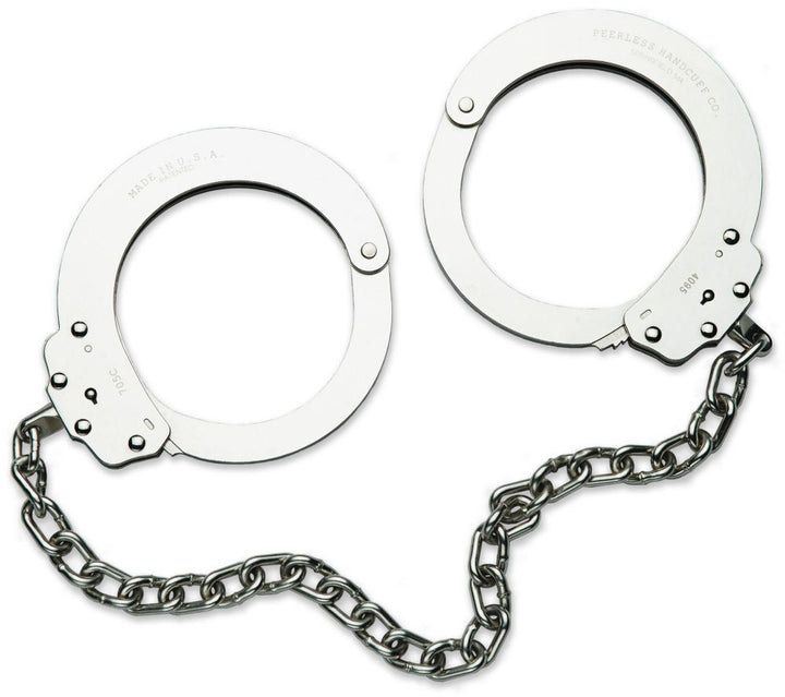 Peerless Handcuffs Ankle Cuffs Restraints - Law Enforcement Use ...