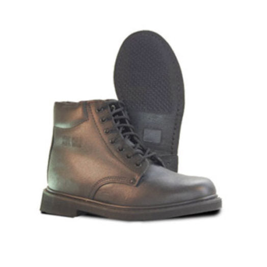 Men's 6" Premium Leather Inmate Boots - Black | Anch...